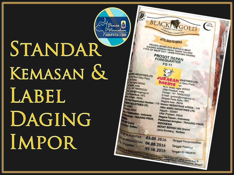 STANDAR KEMASAN & LABEL DAGING IMPOR – Dinas Peternakan dan Kesehatan ...