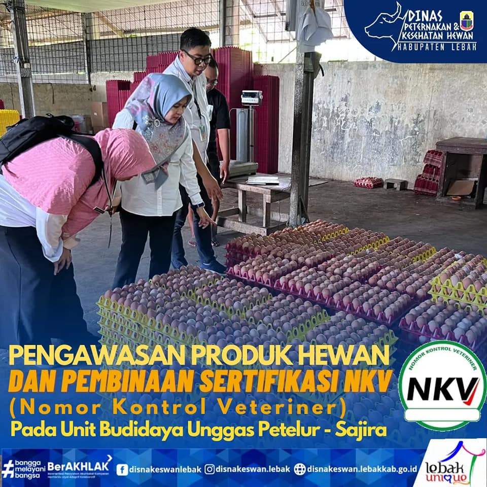 PENGAWASAN PRODUK HEWAN DAN PEMBINAAN SERTIFIKAT NKV ( Nomor Kontrol ...
